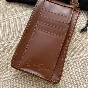 Beara Beara | Bags | Beara Beara Phone Bag Zoey Caramel 0 Cow Leather ...